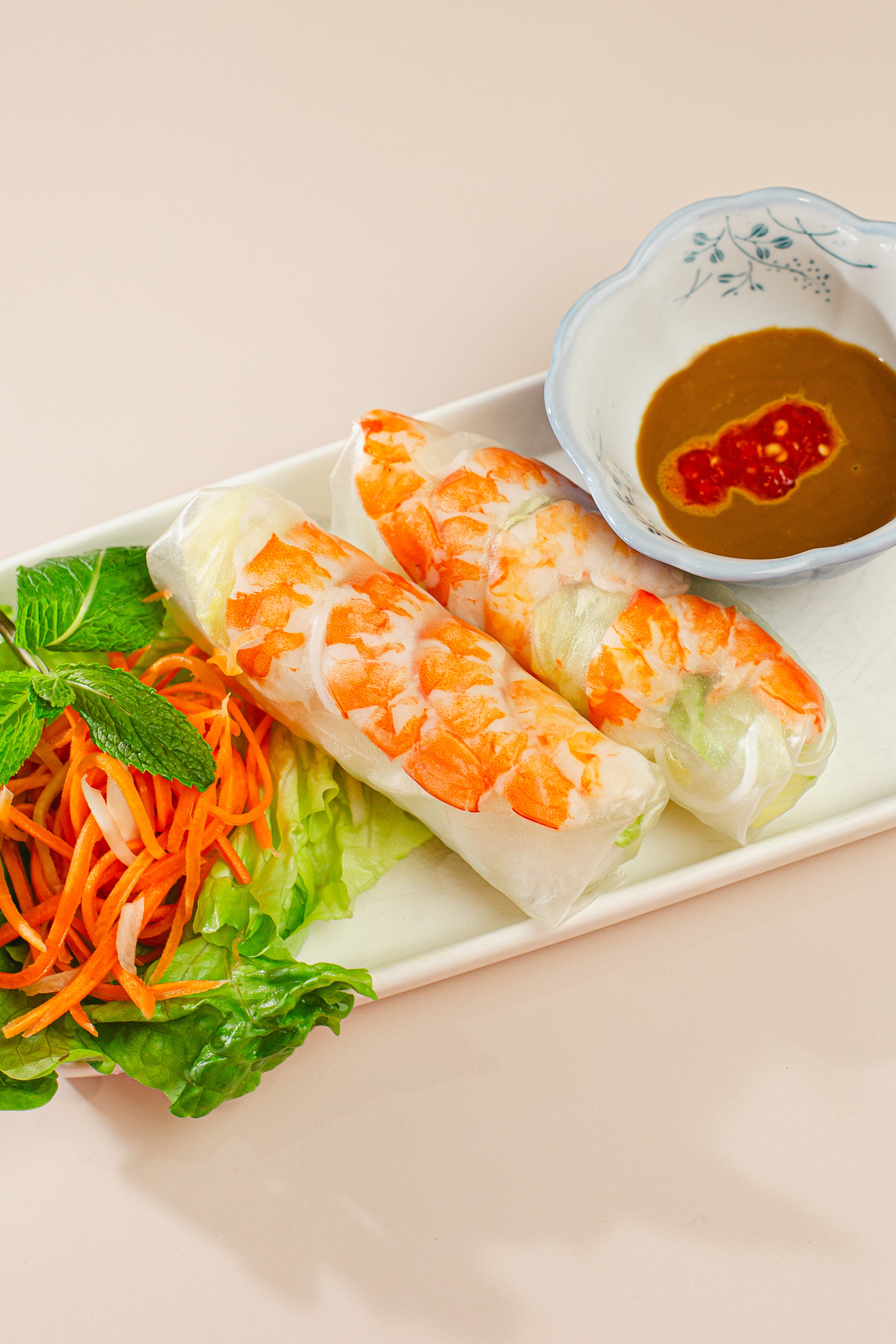 KING PRAWN RICE PAPER ROLLS (GF) - GỎI CUỐN TÔM – Khoi Eatery