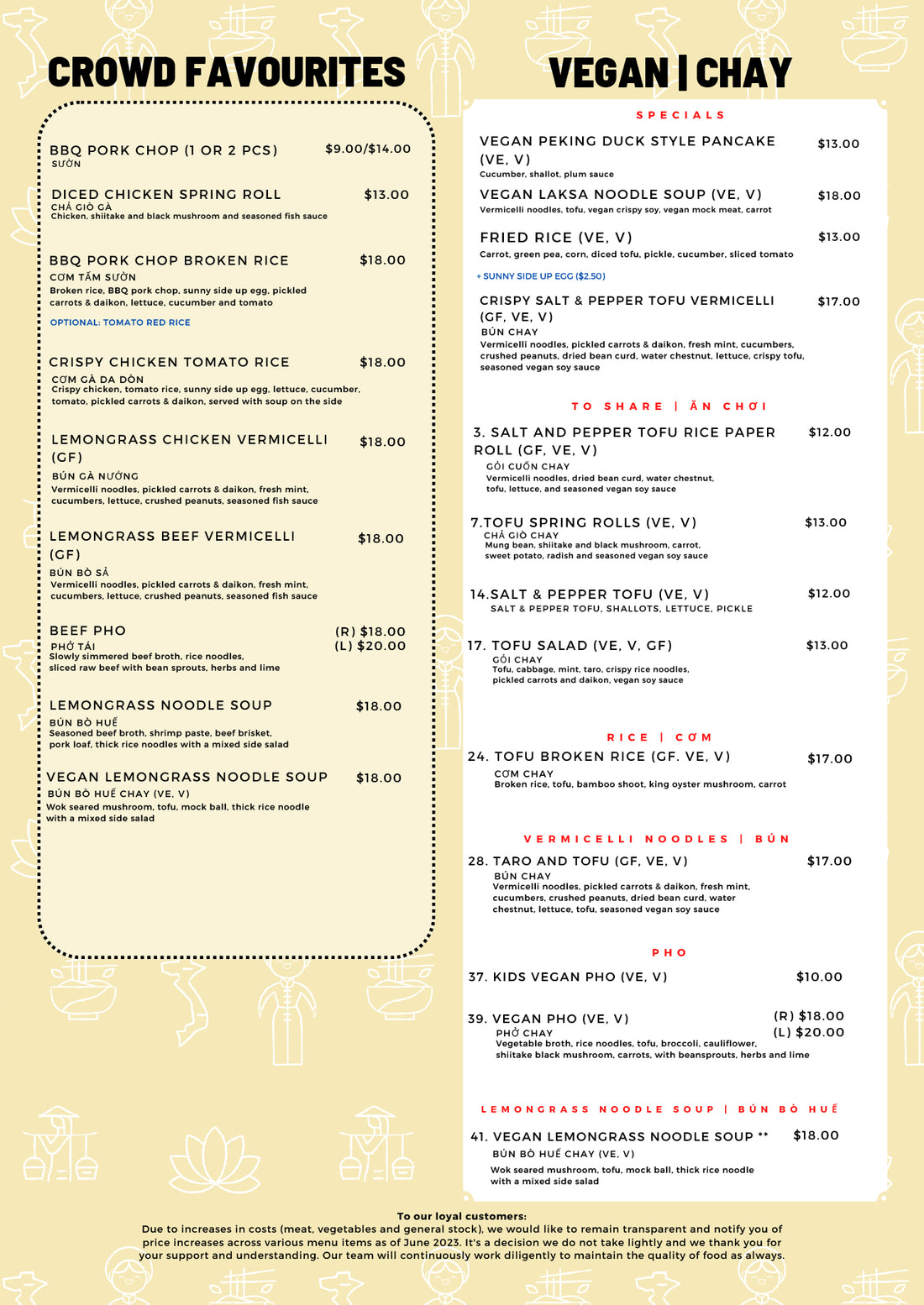 MENU – Khoi Eatery