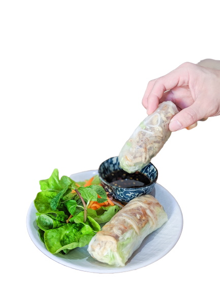 Shredded Pork Rice Paper Rolls (GF) - Gỏi Cuốn Bì – Khoi Eatery